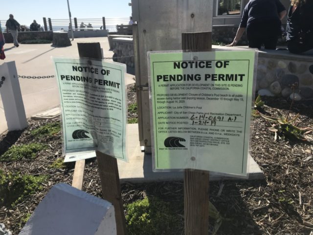 01-24-2019 Permit signs | Seal Conservancy